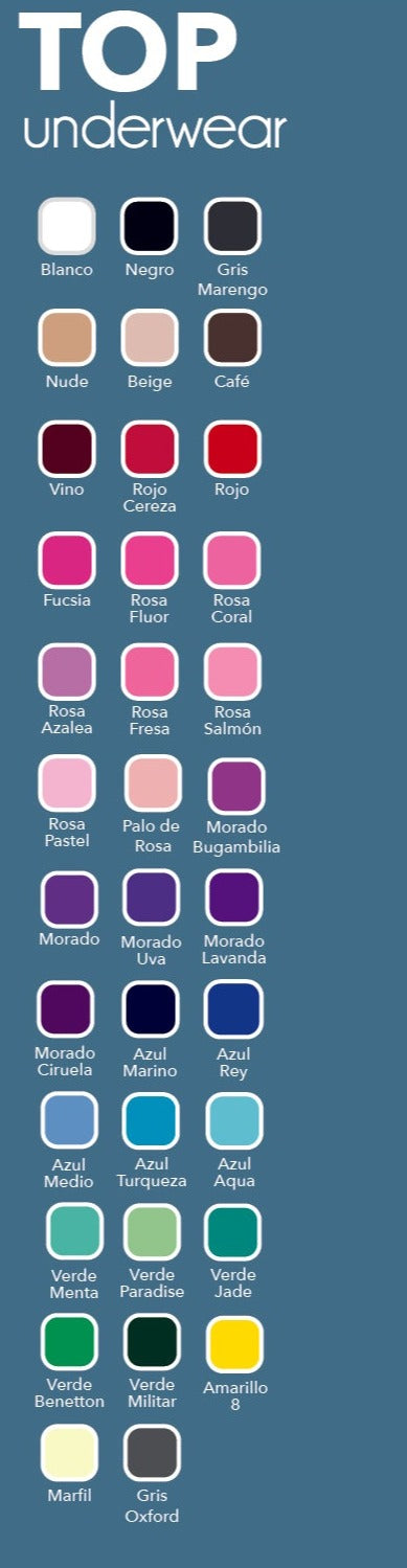 Top correderas liso de microfibra colores unitalla dama – Bonetera De Angel